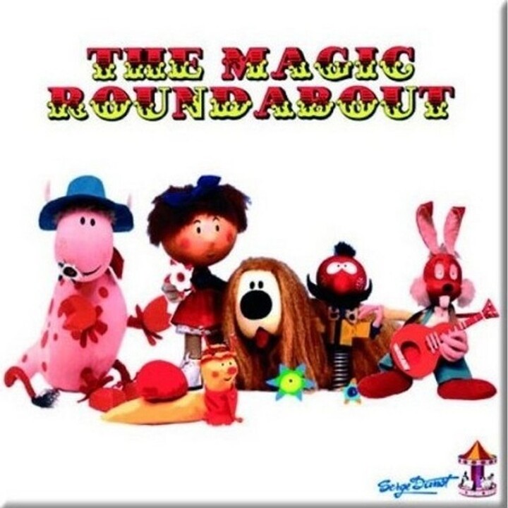 The Magic Roundabout Characters Fridge Magnet - ShopStyle Artwork