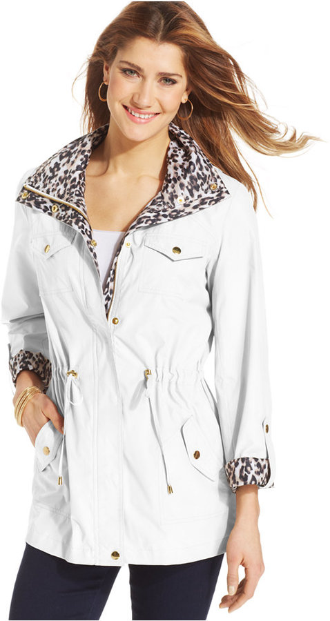 JM Collection Hidden-Hood Anorak Jacket - ShopStyle Outerwear