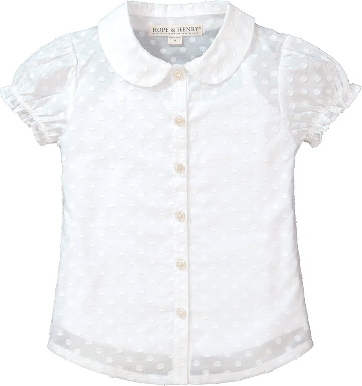 Hope & Henry Girl Peter Pan Collar Top and Tank 2-Piece Set - ShopStyle