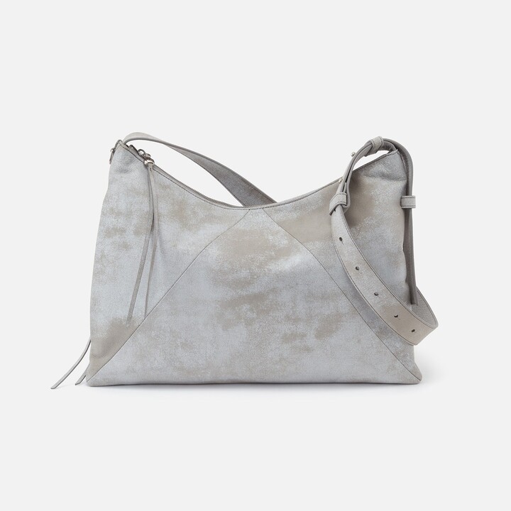 Hobo Paulette Large Crossbody in Buffed Leather - Olive Oil - ShopStyle