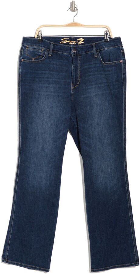 Seven7 Bombshell Bootleg Jeans - ShopStyle Plus Size Denim