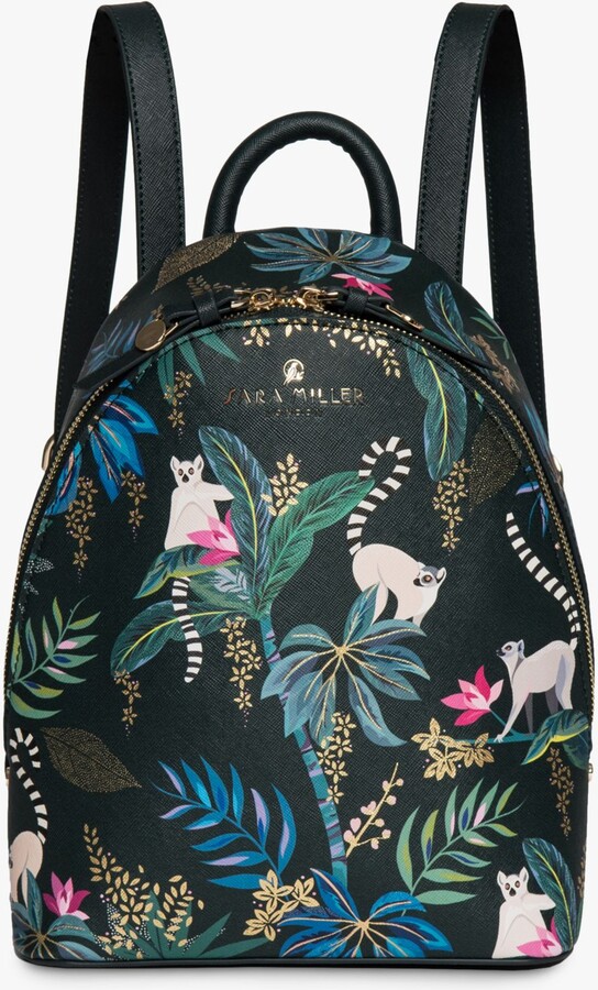 Sara Miller Lemur Print Backpack - ShopStyle