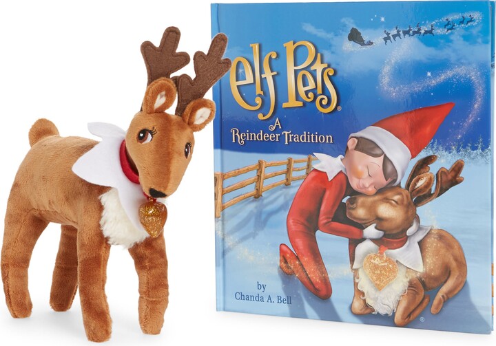 Elf on the Shelf Elf Pets® A Reindeer Tradition Book & Stuffed Animal ...