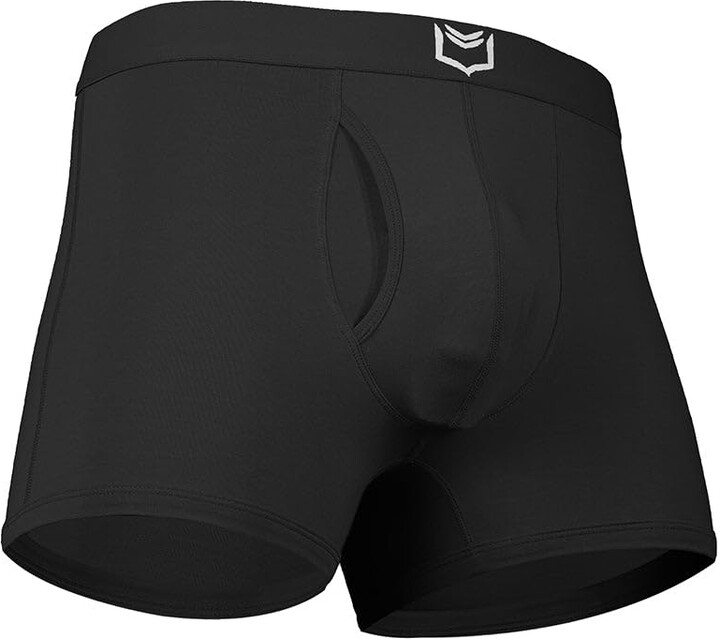 SHEATH 2.1 Men's Underwear Trunks with Dual Pouch Fly Black - ShopStyle ...
