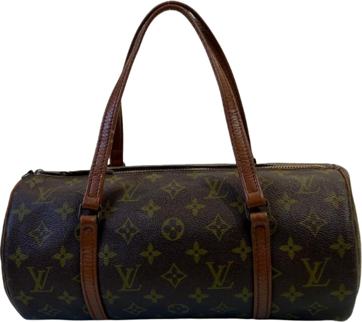 Louis Vuitton Papillon leather handbag - ShopStyle Shoulder Bags