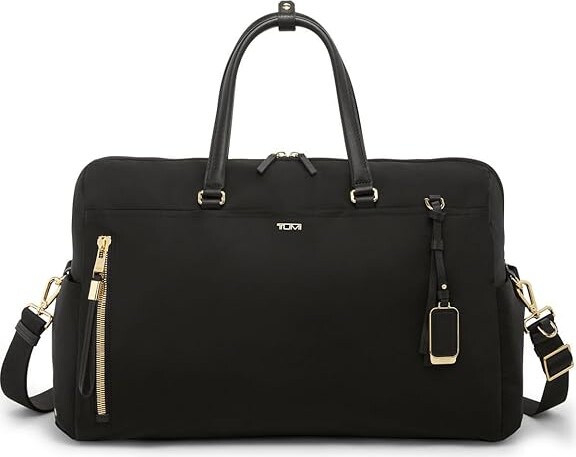 Tumi Venice Duffel (Black/Gold) Bags - ShopStyle