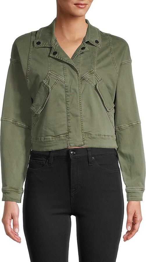 Blanc Noir Oasis Cropped Jacket - ShopStyle