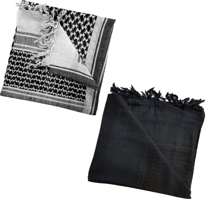 MILSPEC SURPLUS 100% Cotton Shemagh Scarf Arab Face Mask Dust Cover ...