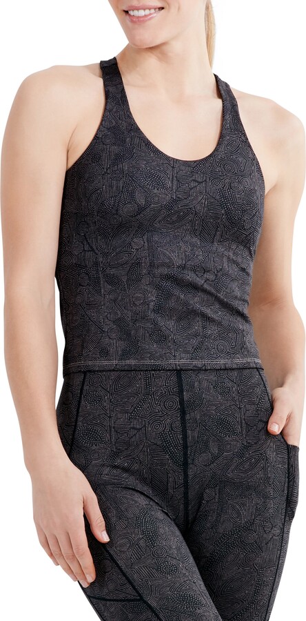 NZ ACTIVE by NIC+ZOE Batik Geo Bra Tank - ShopStyle
