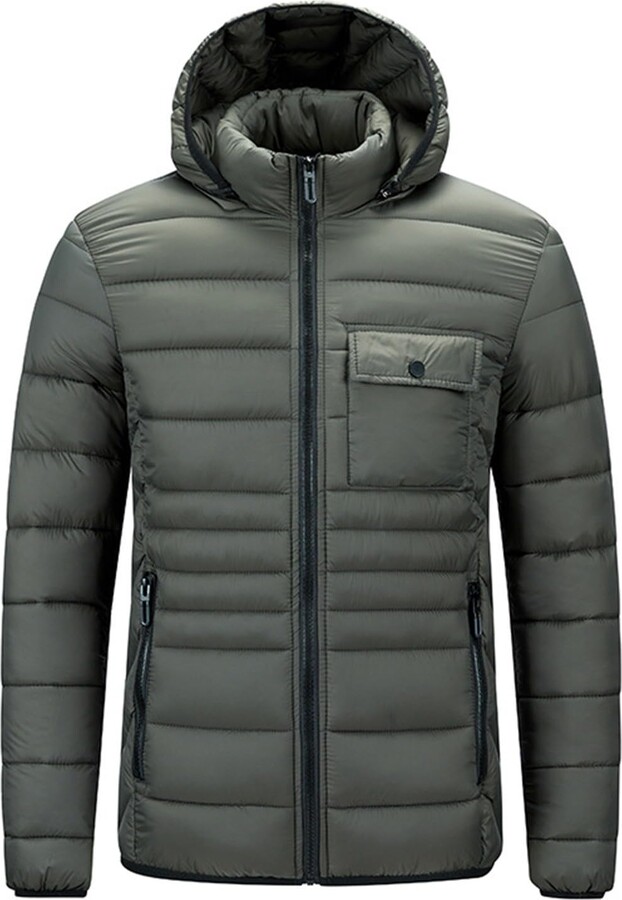 Generic Softshell Jacket for Men Bomber Jacket Men's Quilted Jacket Men ...