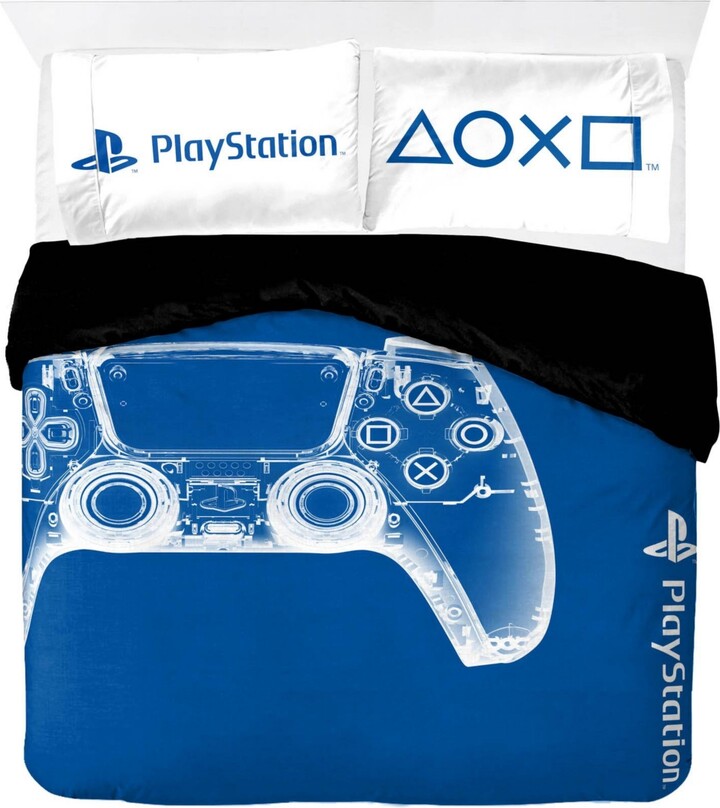 Jay Franco PlayStation X Ray Microfiber 7 Piece Bed Set with Sham ...