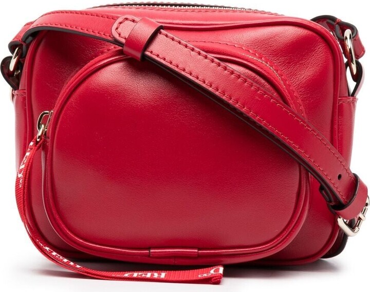 Red(V) Logo-Strap Crossbody Bag - ShopStyle