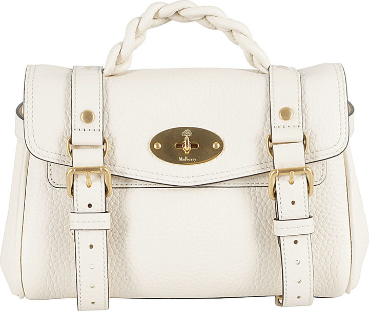 Mulberry Mini Alexa Heavy Grain - ShopStyle Shoulder Bags
