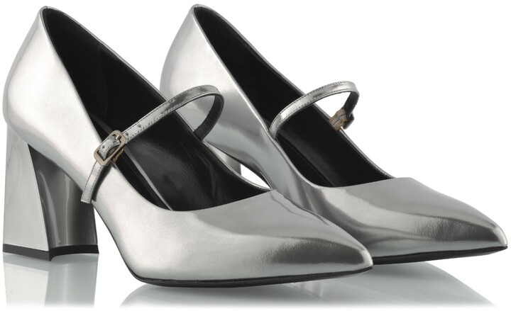 Ganor Dominic - Luna Silver Pumps - ShopStyle