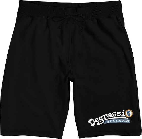 Degrassi The Next Generation Logo Men's Black Sleep Pajama Shorts-Small ...