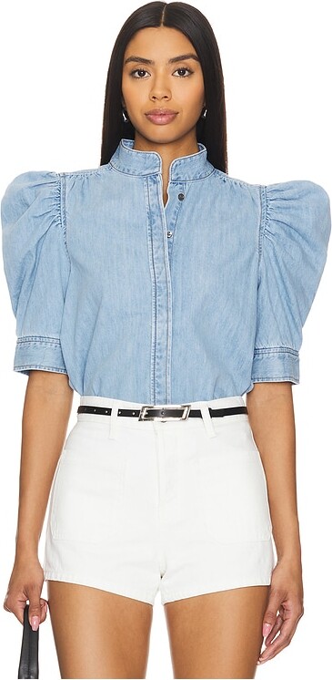 Frame Gillian Top - ShopStyle