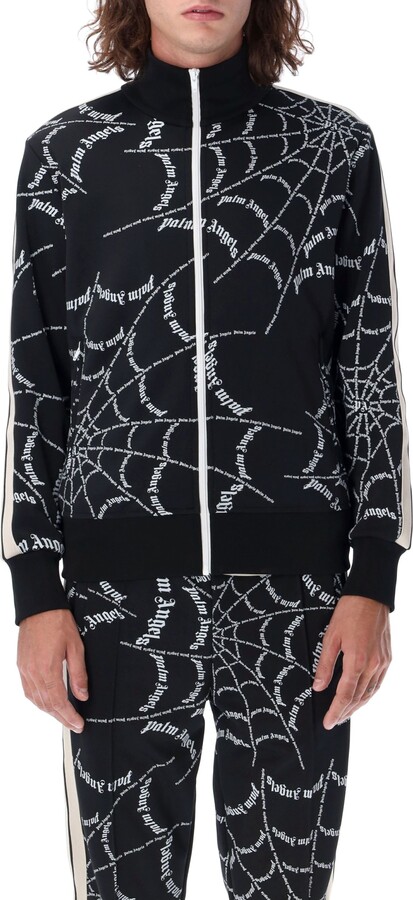 Palm Angels Spider Web Classic Track Jacket - ShopStyle
