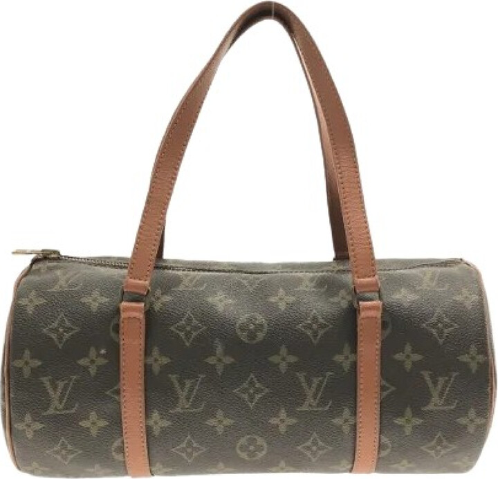 Louis Vuitton Papillon leather handbag - ShopStyle Shoulder Bags