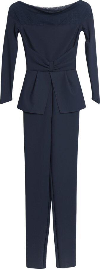 Chiara Boni La Petite Robe Jumpsuit Midnight Blue - ShopStyle