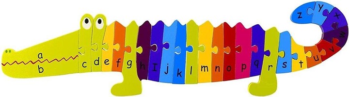 Orange Tree Toys Alphabet Puzzle Crocodile - ShopStyle