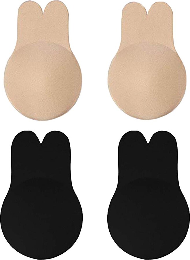 Pyamcmsy Super Sticky Breast Lift Bra Tape 2 Pairs Women Rabbit Ear ...