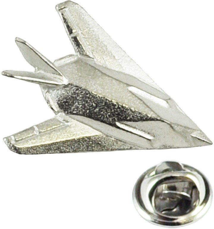 Ties Planet Stealth Fighter Aircraft Pewter English Made Lapel Pin ...