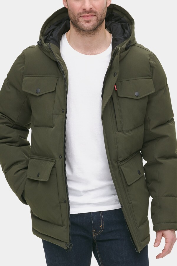 Levi's Arctic Cloth Four Pocket Parka - ShopStyle Jackets