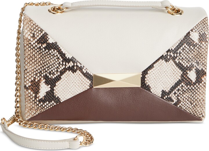 INC International Concepts Ajae Flap Small Snake Colorblock, Created ...