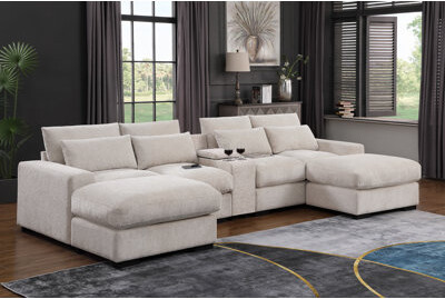Latitude Run Nyeisha Piece Upholstered Sofa & Chaise - ShopStyle Sectionals