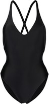 JADE SWIM Criss-Cross Back One-Piece - ShopStyle