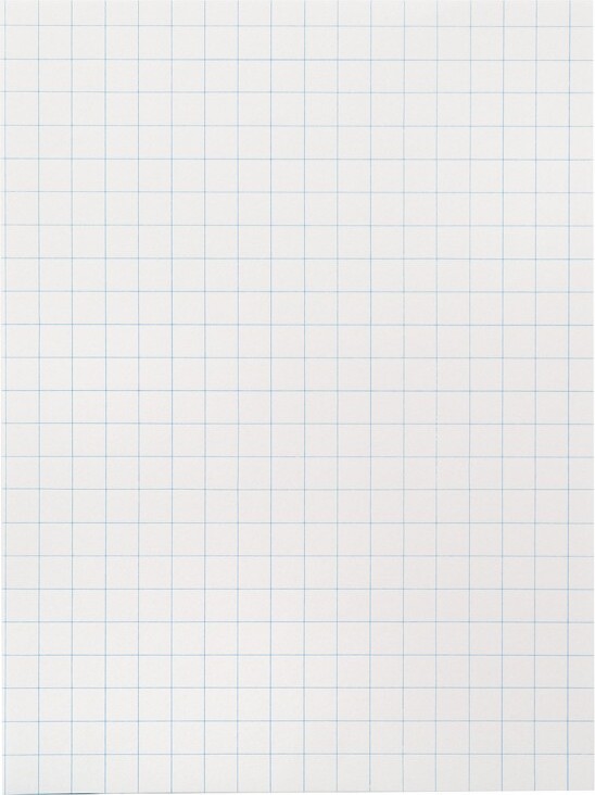 School Smart Graph Paper, 1/2 Inch Rule, 9 x 12 Inches, White, 500 ...