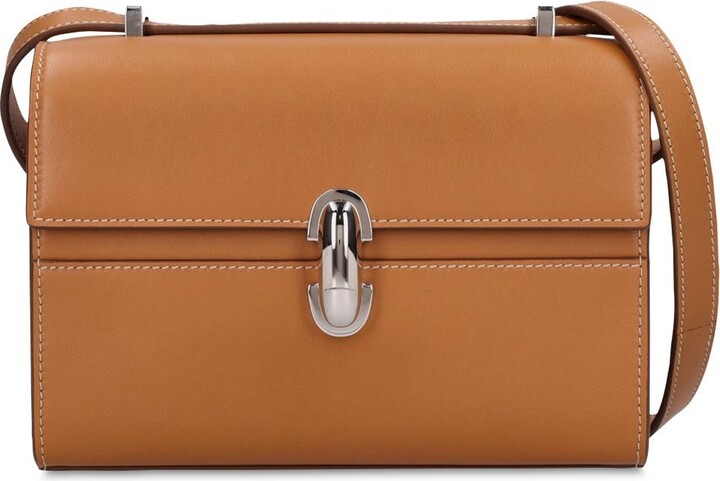 Savette The Symmetry 19 leather shoulder bag - ShopStyle