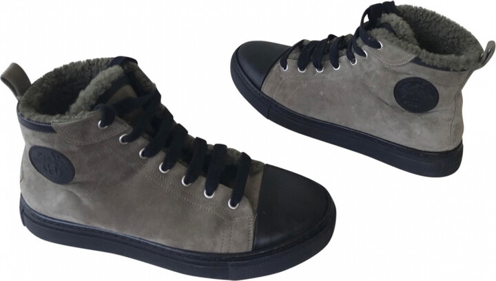 Hermes Shearling trainers - ShopStyle Sneakers & Athletic Shoes