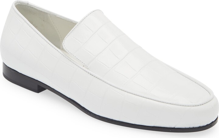 Totême The Croco Oval Loafer - ShopStyle