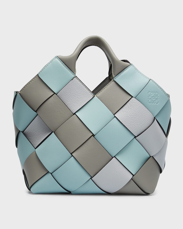 Loewe x Paula's Ibiza Small Woven Basket Top-Handle Bag - ShopStyle