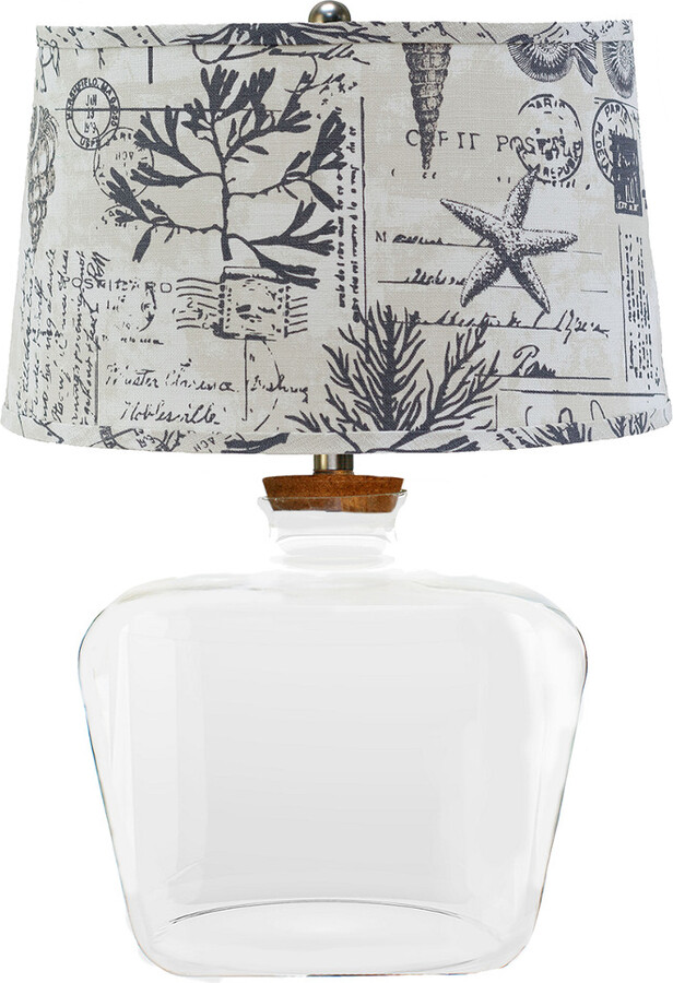 Ahs Lighting & Home Decor 25In Clearview Fillable Glass Table Lamp ...