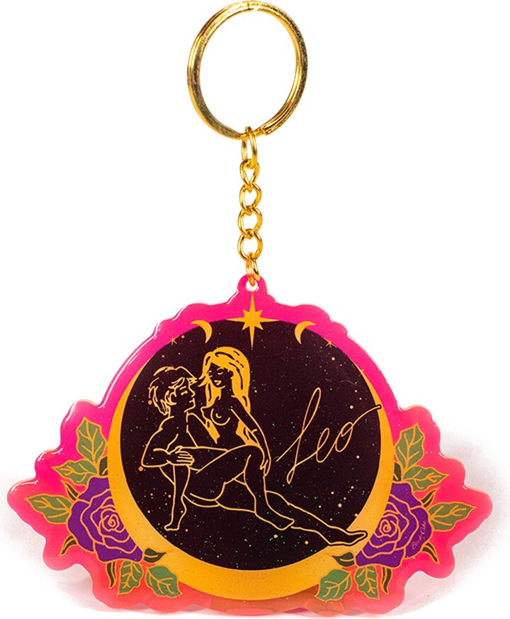 Black Cake - Leo Zodiac Sign Keychain - ShopStyle