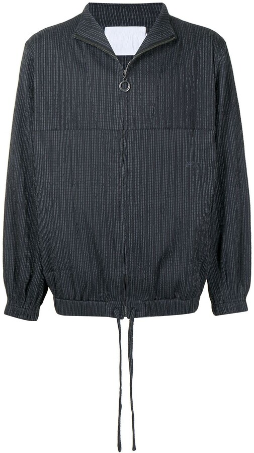 Off Duty Textured Zipped Jacket - ShopStyle