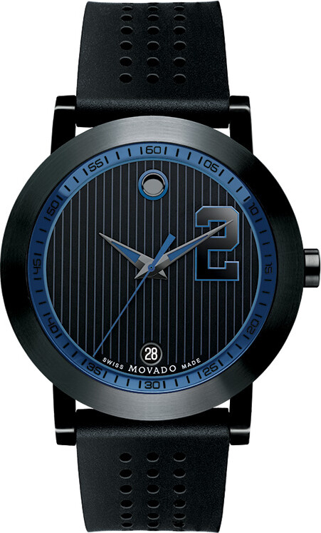 Zales Men's Movado Derek Jeter Captain Series Museum® Sport Watch ...
