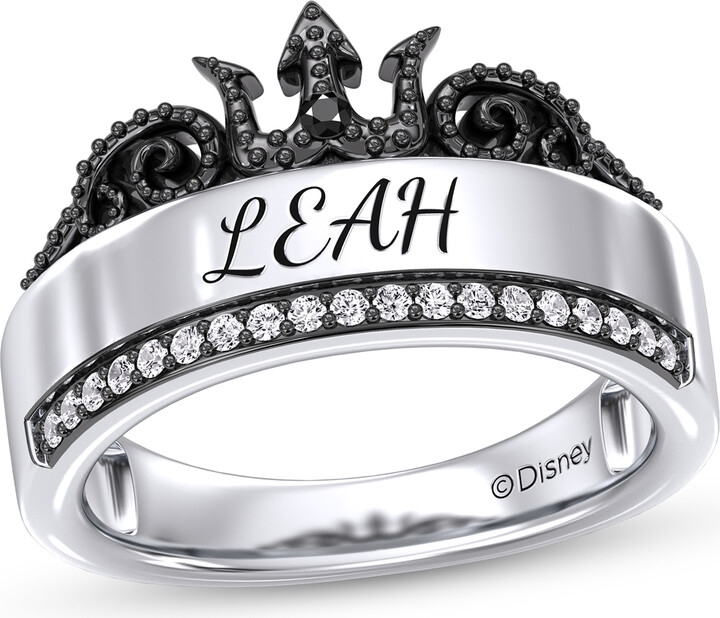 Zales Enchanted Disney Villains Ursula 1/6 CT. T.w. Black and White ...