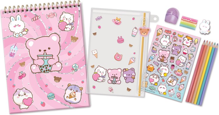 HOT FOCUS Kids' Sketching Fun Critters Notebook Set - ShopStyle Arts ...