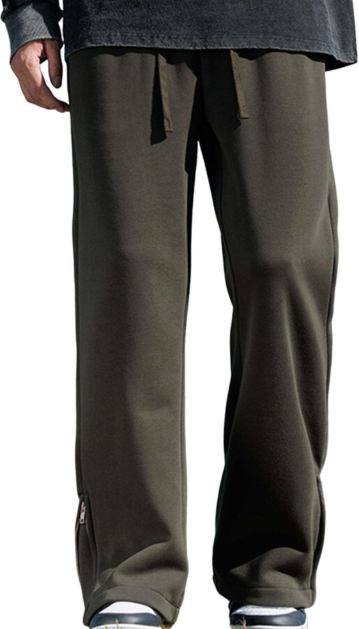 Generic Wide Legged Baggy Sweatpants for Men Sporty Tall Active Wide ...