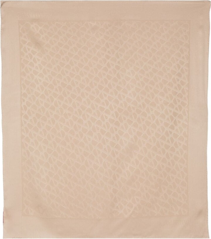 Valentino Garavani Toile Iconographe silk scarf - ShopStyle Scarves & Wraps
