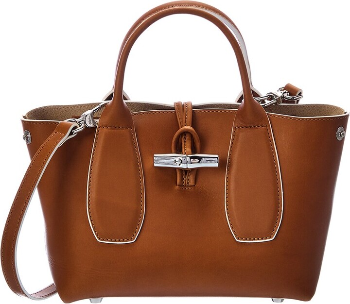 Longchamp Roseau Luxe Leather Tote - ShopStyle Shoulder Bags