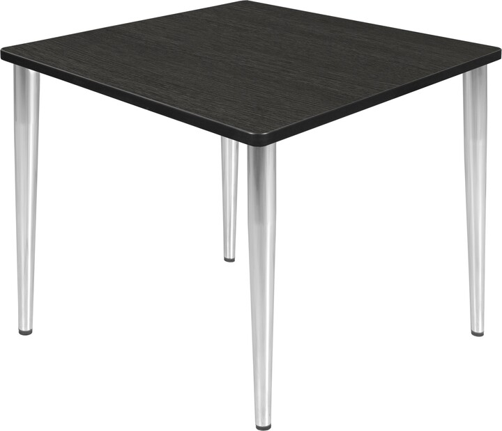 Kahlo 42" Square Tapered Leg Table- Ash Grey/ Black - ShopStyle Laptop ...