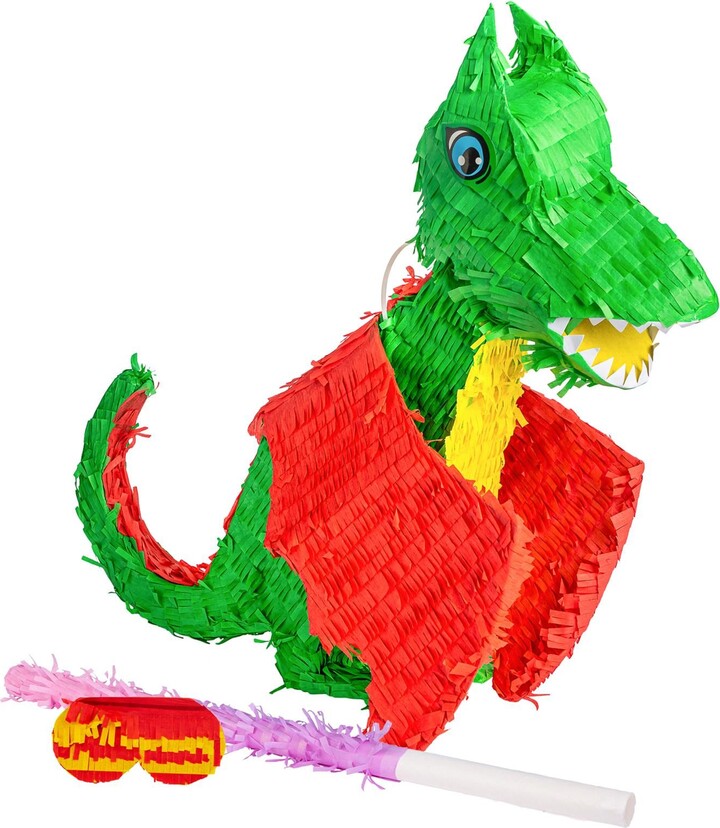 Fax Potato 3pc Dragon Pinata Set with Stick & Blindfold - ShopStyle ...