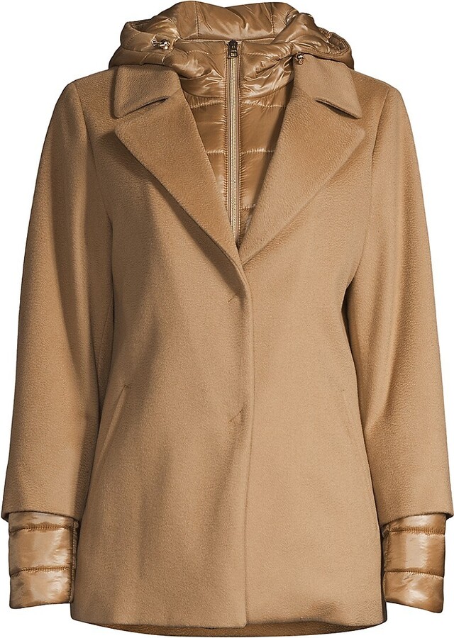 Herno Layered Quilted & Wool Jacket - ShopStyle