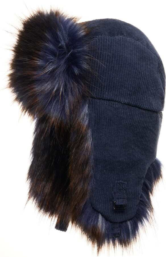 Futrzane Trapper Hat for Men - Russian Ushanka - Mens Winter Hat with ...