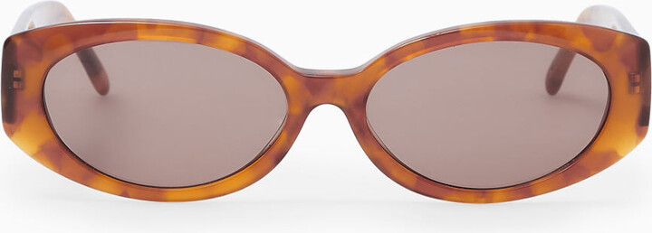 COS Oval-Frame Sunglasses - ShopStyle