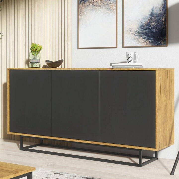 Creative Furniture Sideboard 160cm Sideboard Cabinet Cupboard TV Stand ...